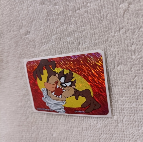Warner Bros. | Other | Vintage Looney Tunes Taz Vending Machine Sticker ...